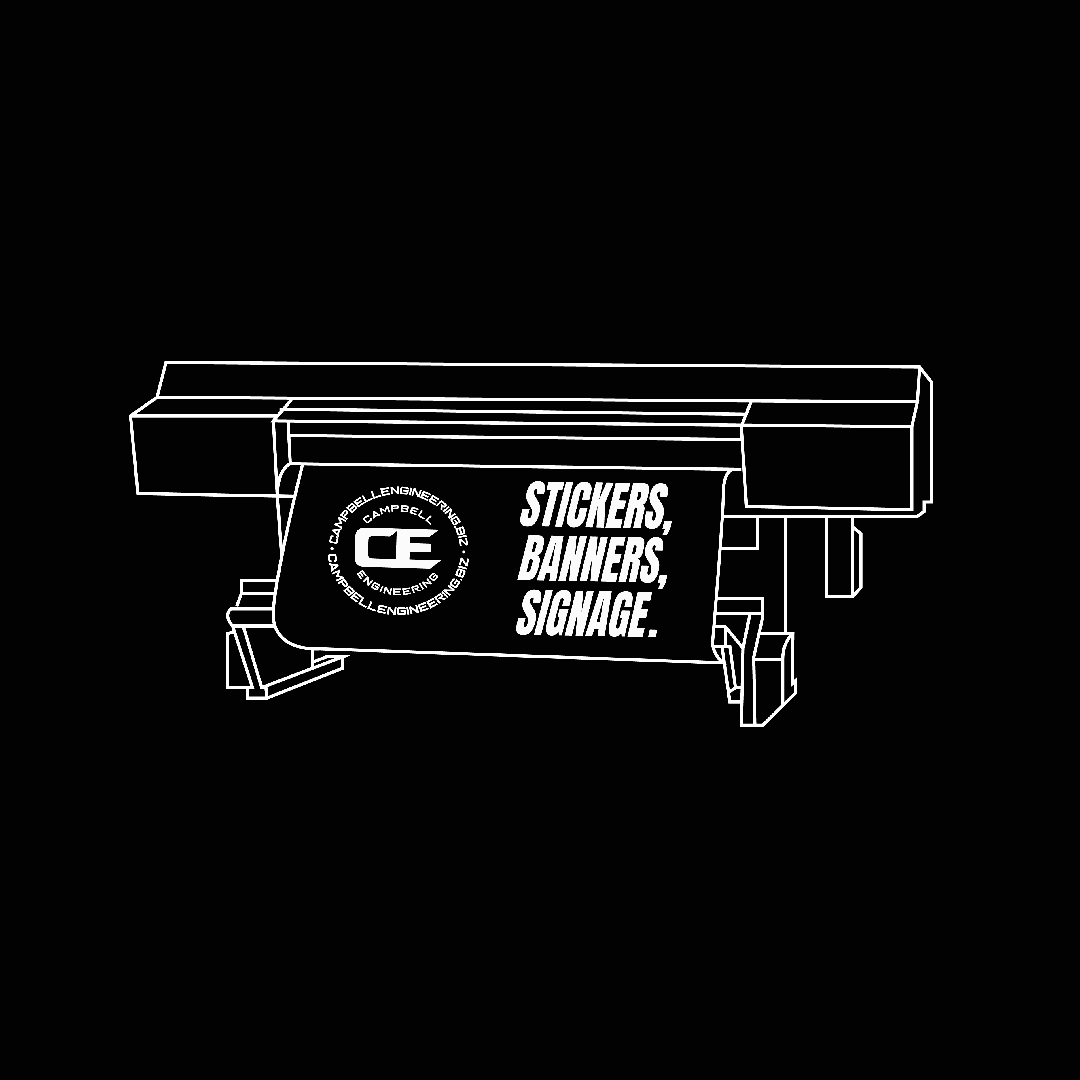 DECALS & BANNERS – Campbell Engineering LLC
